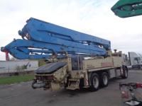 China Top Brand HB56K 56m Articulated Boom Concrete Pump Truck for sale