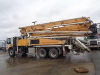 China Top Brand HB56K 56m Articulated Boom Concrete Pump Truck for sale