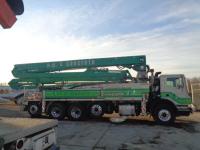 China Top Brand HB56K 56m Articulated Boom Concrete Pump Truck for sale