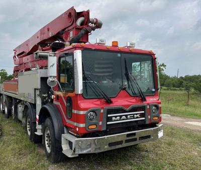 China Used Zoomlion Diesel Truck Concrete Pump with Max. Aggregate Diameter of 24-36 Mm for sale