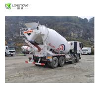 China Automatic Hydraulic Used White Mixer Truck Good Condition for sale