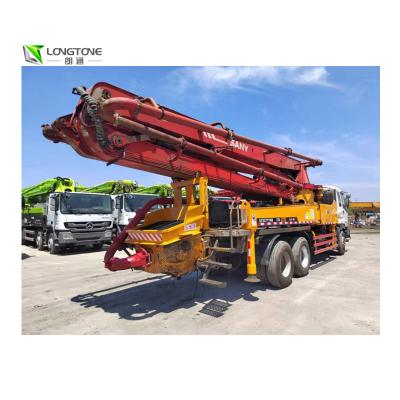 China SANY Used Concrete Pump Truck 150 M³/H Output Second Hand for sale