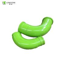 China OEM 90 Degree Concrete Swivel Pipe Bend / Elbow For Concrete Pump Trucks for sale