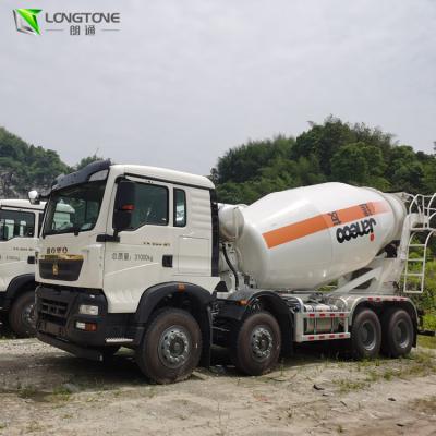China 400L Oil 6X4 Truck Mounted Concrete Mixer Lorry vehicle With Pump 10 Wheel for sale