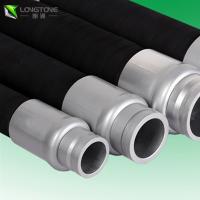 China Flexible Concrete Mixer Parts Wear Resisting 6 Inch Concrete Pump Rubber Hose for sale