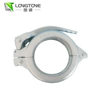 China DN150 Sany Concrete Pump Parts , Bolt Clamp Sealing Ring  Painting for sale