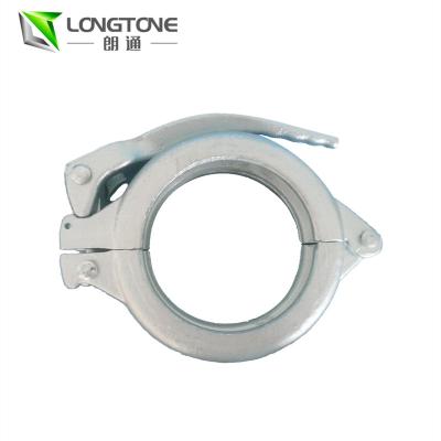 China DN150 Sany Concrete Pump Parts , Bolt Clamp Sealing Ring  Painting for sale