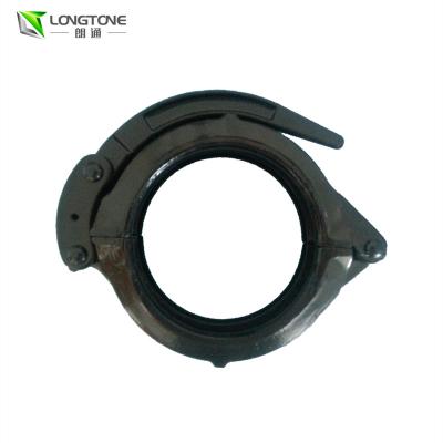 China DN125 Forged Casting Zoomlion Concrete Pump Parts Coupling Clamps Snap for sale