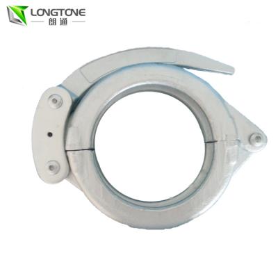 China Zinc Color Plated Concrete Pump Clamp  Pipe Fittings 5 Inch for sale
