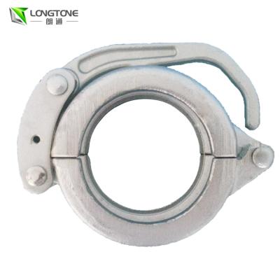 China DN125 Forged Steel Clamps High Work Pressure For Concrete Pump for sale