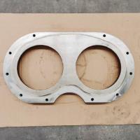 China Custom SCHWING Concrete Pump Spare Parts 260mm Spectacle Plate for sale