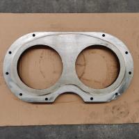 China Custom SCHWING Concrete Pump Spare Parts 260mm Spectacle Plate for sale