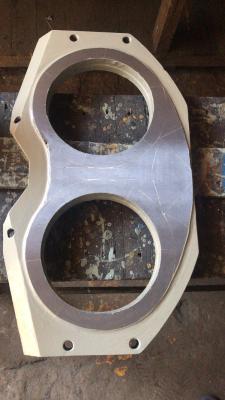 China Custom SCHWING Concrete Pump Spare Parts 260mm Spectacle Plate for sale