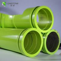 China 125BX3m Zoomlion Concrete Pump Parts Pipe Elbow Q235A HRC 63-66 for sale