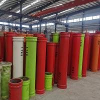 China 125BX3m Zoomlion Concrete Pump Parts Pipe Elbow Q235A HRC 63-66 for sale