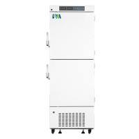 China Minus 25 Degrees Double Solid Door Upright Pharmacy Vaccine Refrigerator For Medical Hospital College for sale