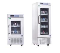 China 368L Foam Glass Door Blood Bank Refrigerator Cabinet with Temperature Printer 4°C for Blood Safety for sale