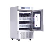 China 108L AUTO Defrost Single Glass Door Upright Biomedical Blood Bank Refrigerators With High Quality for sale