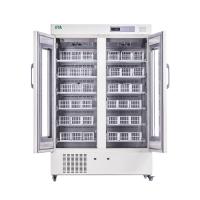 China 4 Degree 658 Liters Medical Double Door Blood Bank Refrigerator Large Capacity for sale