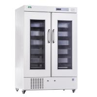 China 4 Degree 658 Liters Medical Double Door Blood Bank Refrigerator Large Capacity for sale