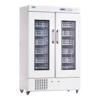 China 4 Degree 658 Liters Medical Double Door Blood Bank Refrigerator Large Capacity for sale