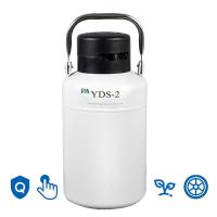 China Small Liquid Nitrogen Sperm Storage Tank Canister For Hospital Laboratory for sale