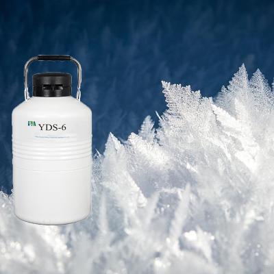 China Small Liquid Nitrogen Container Storage For Cell Sperm Cryogenic for sale