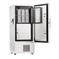 China Minus 86 Degree 340 Liters Capacity Color Sprayed Steel Ultra Low Temperature Freezer for sale