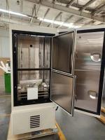 China -40 To -80 Degree Auto Cascade Cooling Sytem Biomedical Ultra Cold Freezers Stainless Steel for sale