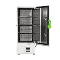 China 304 Stainess Steel LCD Display Ultra Low Temperature Freezer Direct Cooling for sale