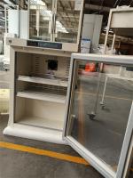 China 60L Small Pharmacy Medical Refrigerator Fridge With Single Glass Door For Hospital for sale