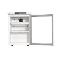 China 60L Pharmacy Medical Grade Vaccine Refrigerator With Single Glass Door 2Degrees 8 Degrees for sale