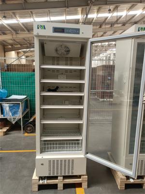 China 312L Promed Pharmacy Medical Refrigerator Store Biomedical Products with Single Glass Door for sale