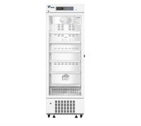 China 2 To 8 Degree Single Glass Door Pharmacy Medical Refrigerator For Vaccine Cryogenic 315 Liters for sale
