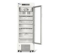 China 2 To 8 Degree Single Glass Door Pharmacy Medical Refrigerator For Vaccine Cryogenic 315 Liters for sale
