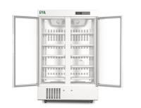 China 1006 Liters Capacity Vertical High Quality Pharmacy Medical Refrigerator Color Sprayed Steel for sale