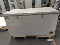 China Minus 60 Degree 485L Capacity Top Opening Horizontal Stainless Steel Chest Freezer for sale