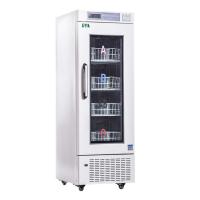 China 4 Degrees Blood Storage stainless steel 208L Vertical Blood Bank Refrigerator for Hospital for sale