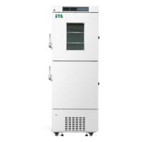 China Energy Saving -25 Degrees 368 Liters Medical Deep Freezer With Double Chamber for sale