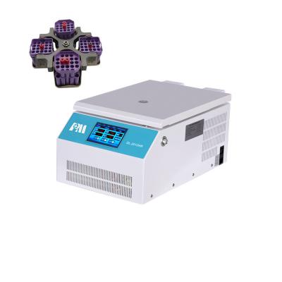 China Benchtop High Speed Cooling Centrifuge For Lab / Hospital DL-2018HR for sale