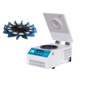 China Benchtop Lab High Speed Cooling Centrifuge With Safety Lock 7 Inch LCD Touch for sale