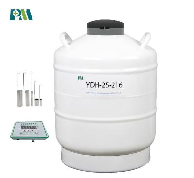 China PROMED Dry Shipper Nitrogen Tank For Cryogenic Sample Transport YDH-25-216 for sale