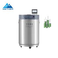 China METHER GNTBIOBANK Liquid Nitrogen Storage Tank With Hot Gas Bypass Design for sale