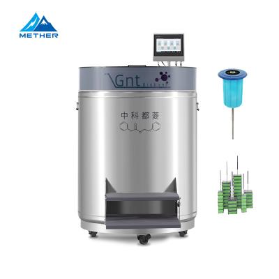 China Advanced METHER Smart Liquid Nitrogen Storage Tank For High Volume Biobanking for sale