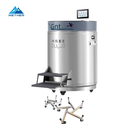 China High Tech METHER Liquid Nitrogen Tank With One Touch Defogging YDD-1000-500P for sale
