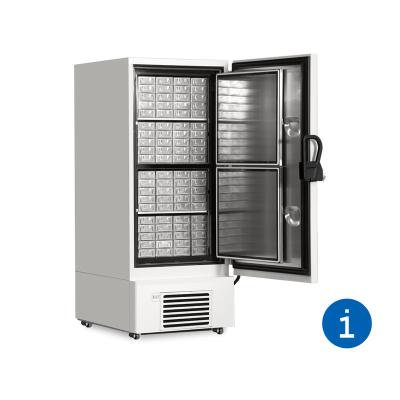 China Upright 588L Large Capacity Medical Minus 80 Degree Freezer PROMED for sale