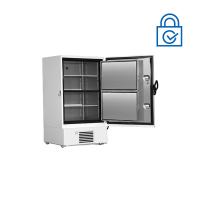 China 838L Largest Capacity 7 Inch LCD Digital Ultra Cold Freezer With Foamed Door for sale