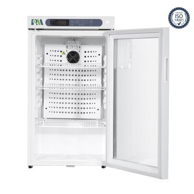 China Small Mini Portable 2-8 Degrees Biomedical Pharmacy Refrigerator For Vaccine Storage Hospital Equipment for sale