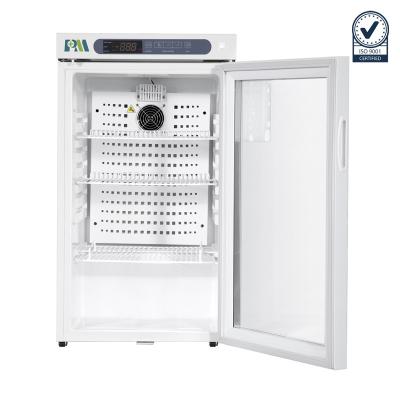 China 2 - 8 Degree Pharmacy Medical Refrigerator 100L With Forced Air Cooling System for sale