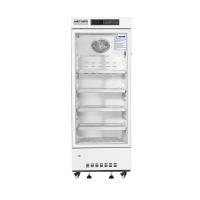 China 226L Medical Glass Door Pharmacy Display Cabinet Refrigerator For Hospital / Lab for sale